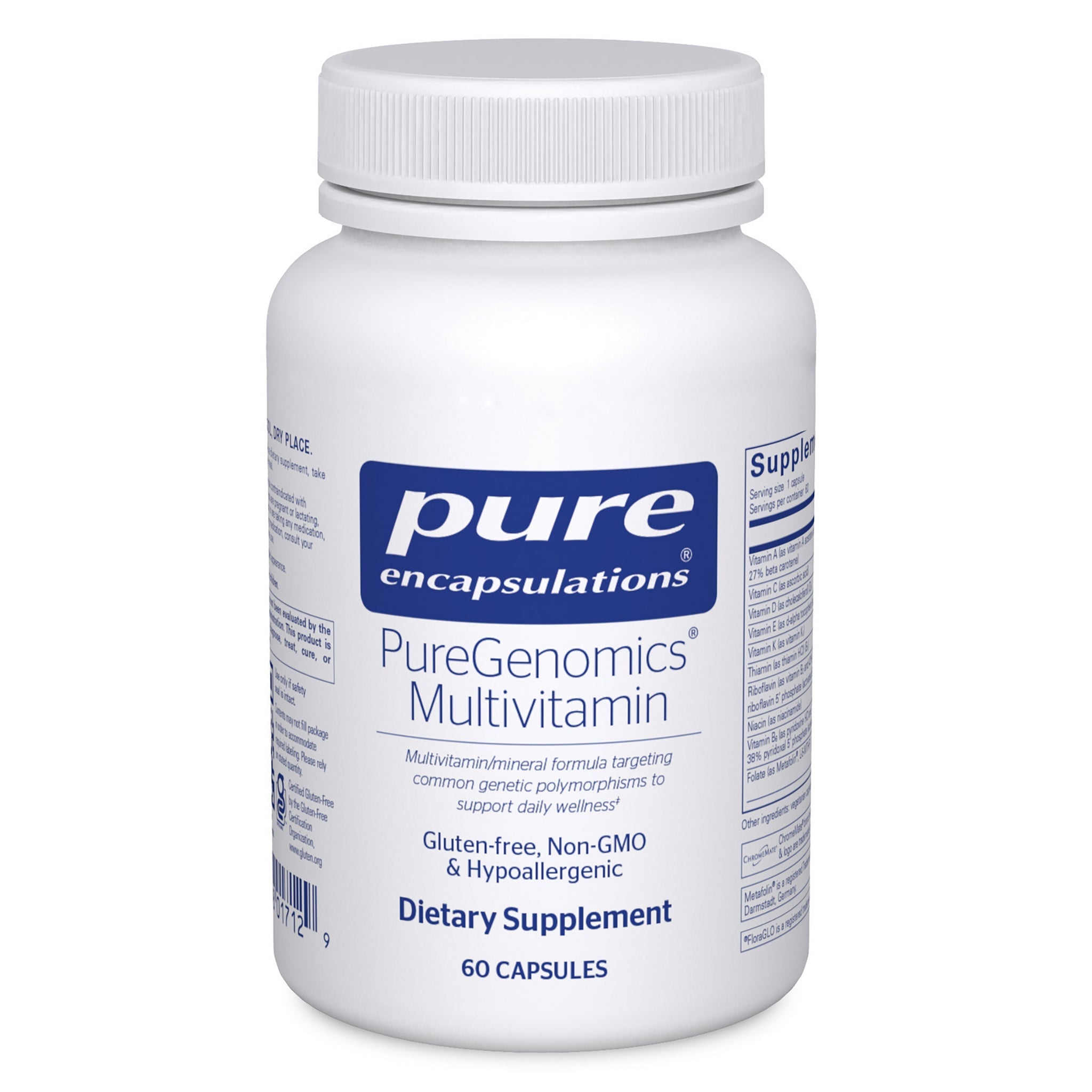 Pure Encapsulations PureGenomics Multivitamin – Hickory Drugs